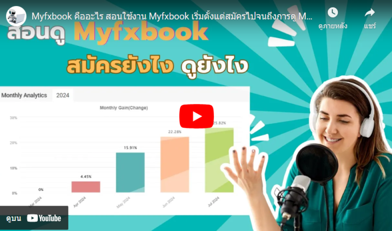 Myfxbook คืออะไร สมัครใช้งาน Myfxbook เพื่อบันทึกผลการเทรด Forex